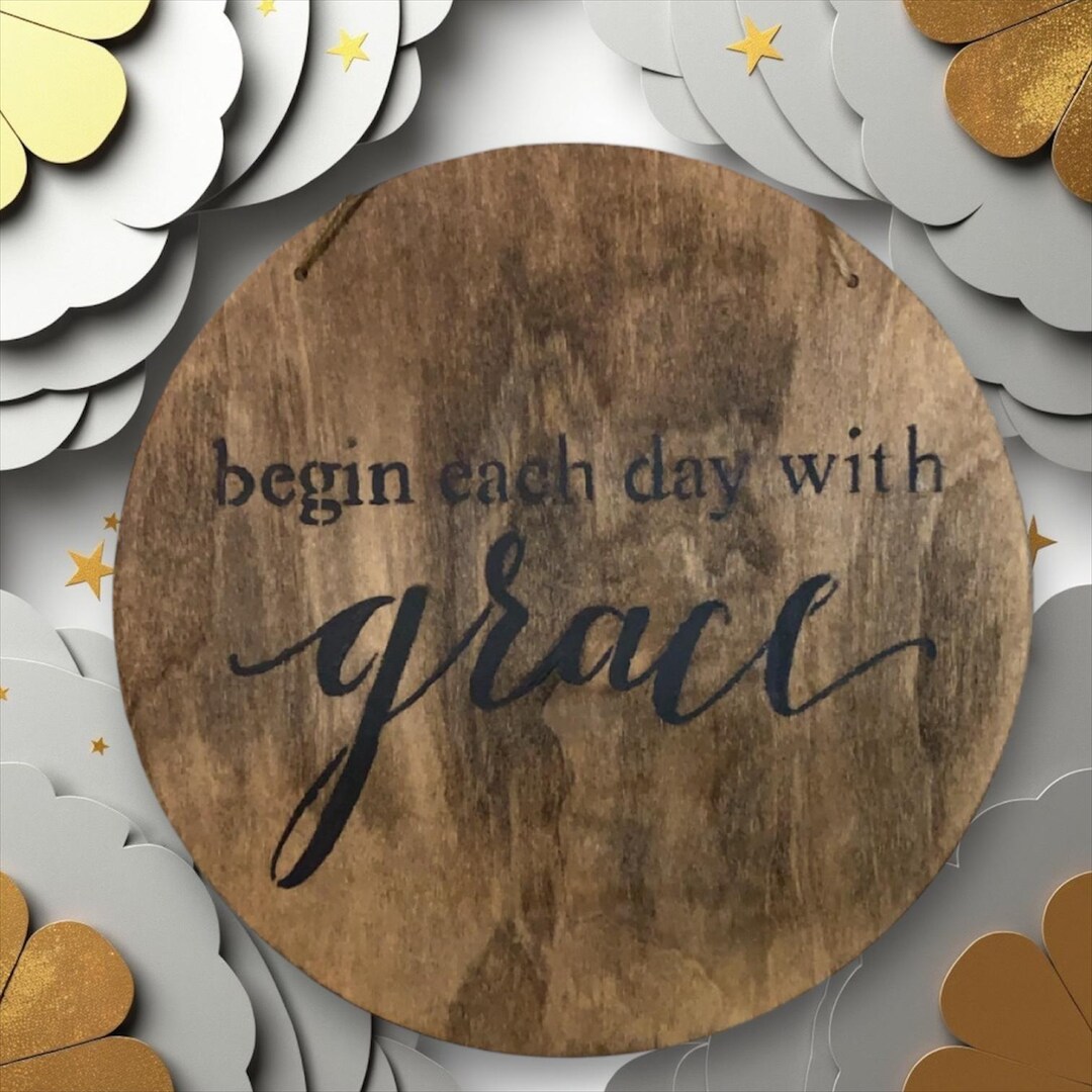 Hanging Circular Signs - Etsy