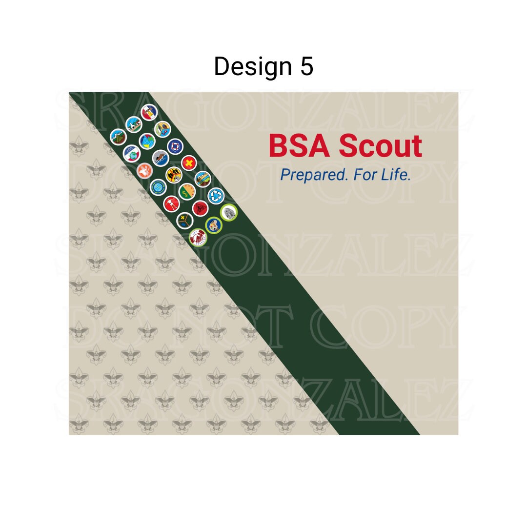 BSA Scout. Prepared for Life. Boy Scout Tumbler Design, Girl, Leader ...