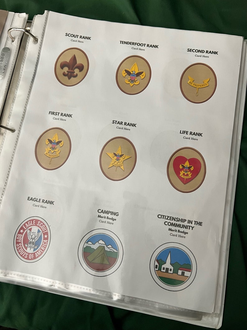BSA Scout Binder, BSA Scout, Scout - Eagle Scouting, Adventures ...