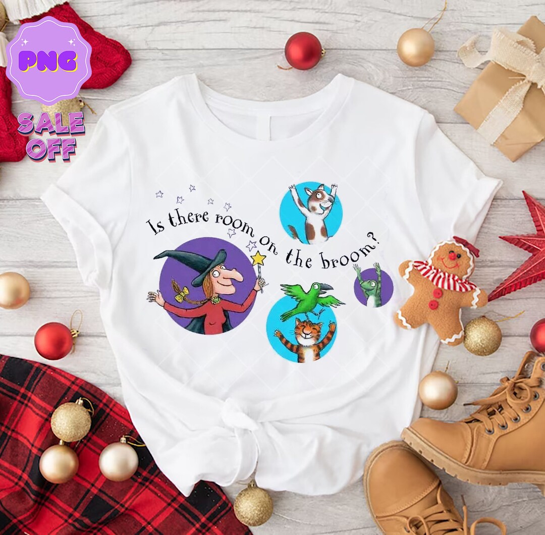 Halloween Story Books Png Cute Cat Room on Broom Png - Etsy