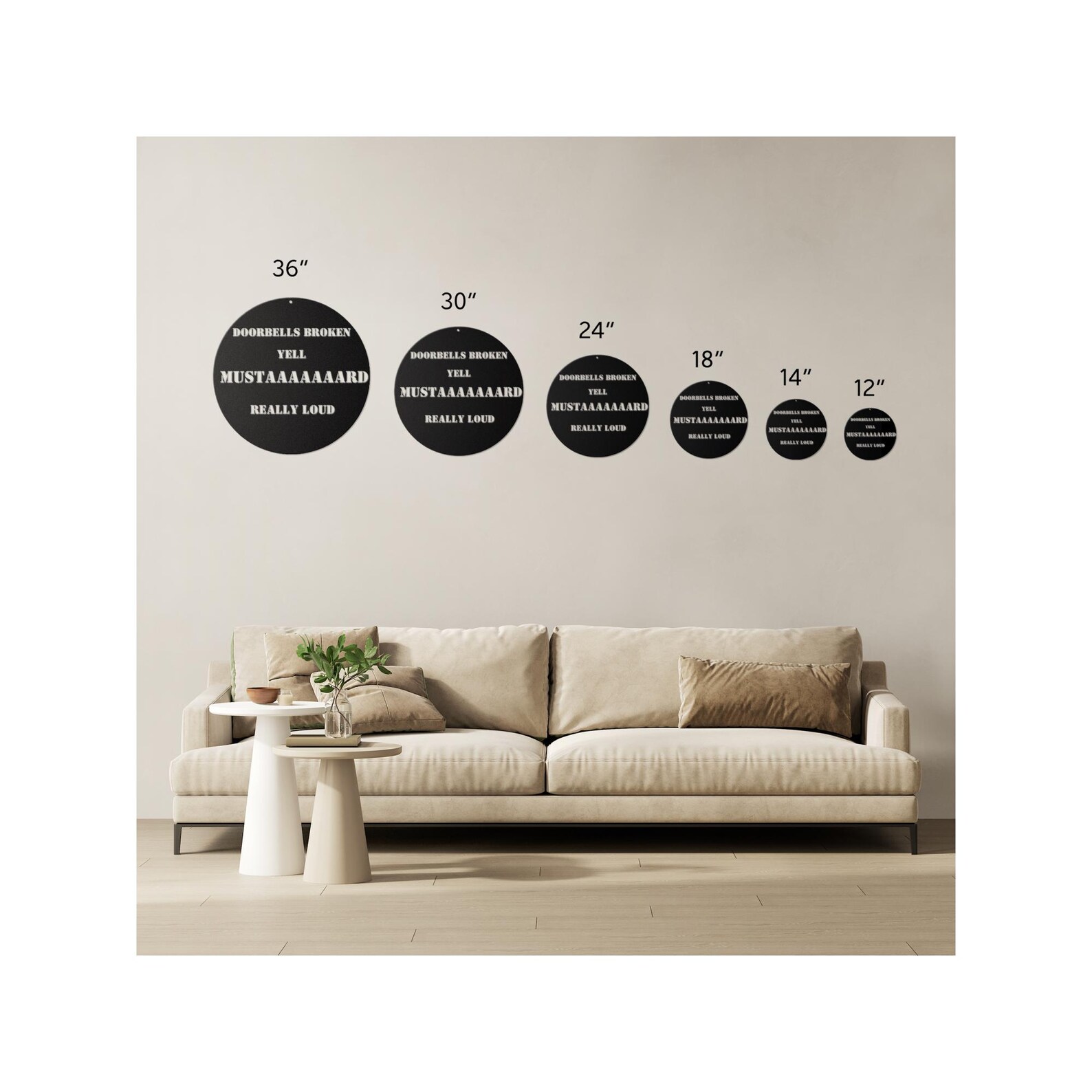 Funny Doorbell Sign | Humorous Porch Decor | Doorbells Broken Yell ...