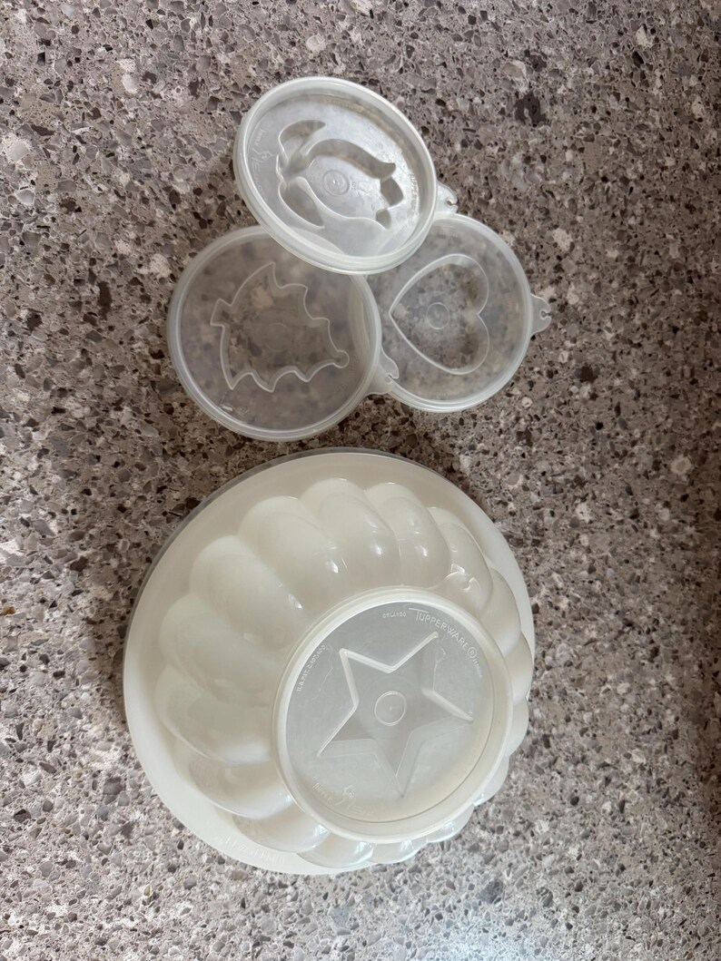 Tupperware Jel-n-serve Gelatin Mold Set - Etsy UK