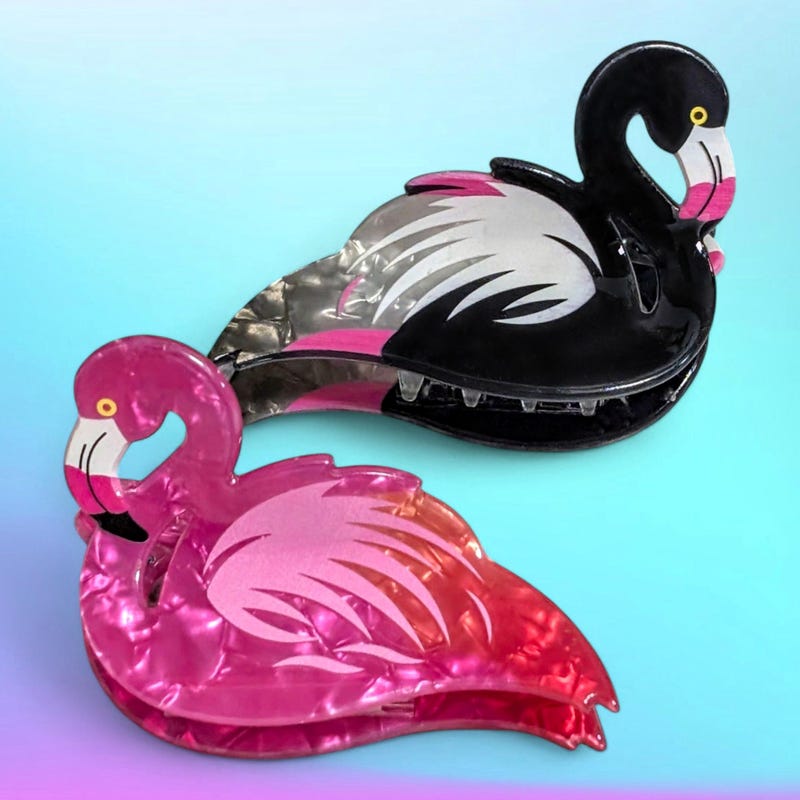 Bird Hair Clip - Etsy