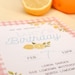 Citrus Editable Invitation, Lemon Birthday Invite, Fruit Bridal Shower ...