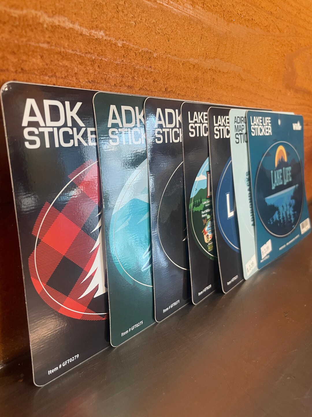 ADK/LAKE GEORGE Stickers - Lake Life Adks Bumper Stickers - up North ...