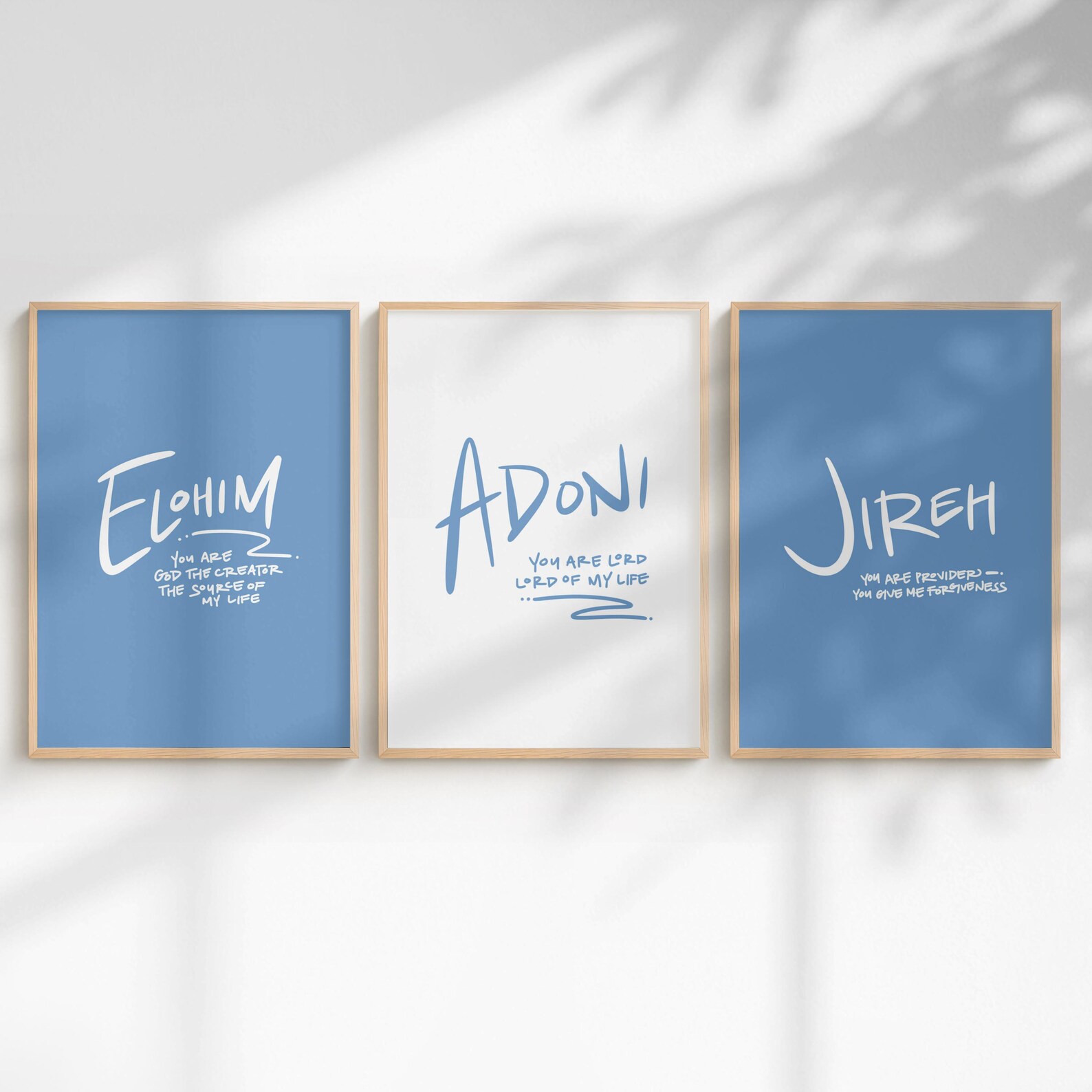 Elohim Wall Art | Christian Digital Download Print | God the Creator ...