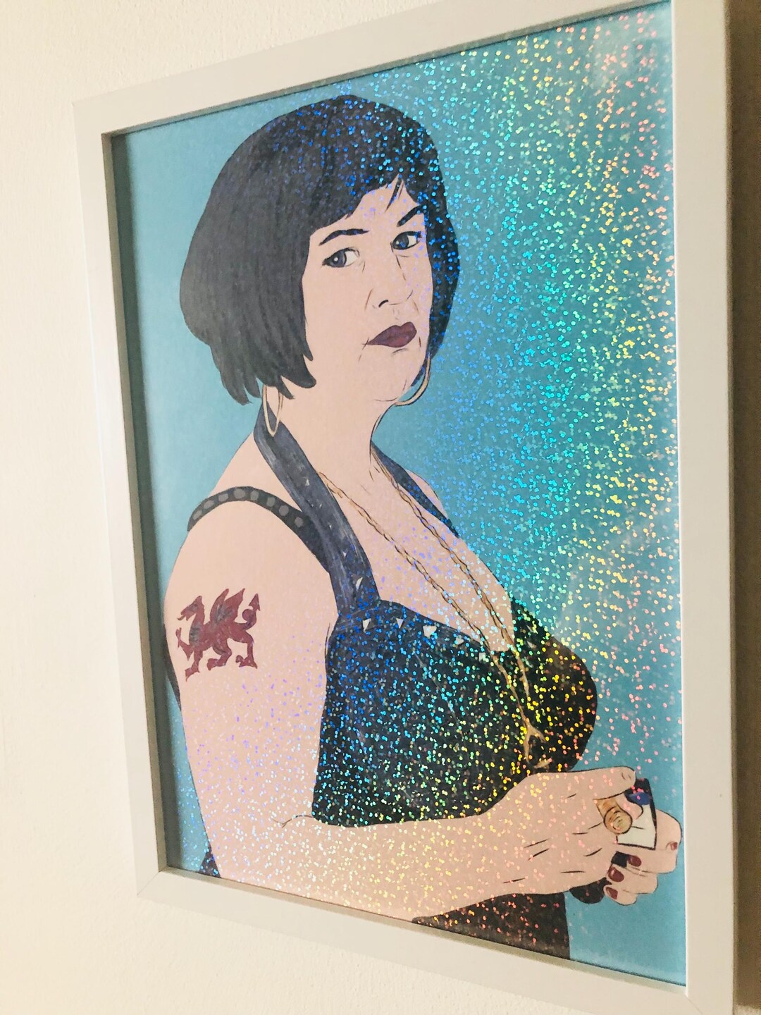 Nessa Art Unframed Art Print A4 - Etsy