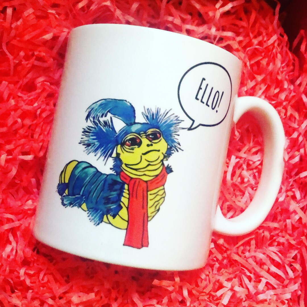 Labyrinth Ello Worm Mug - Etsy