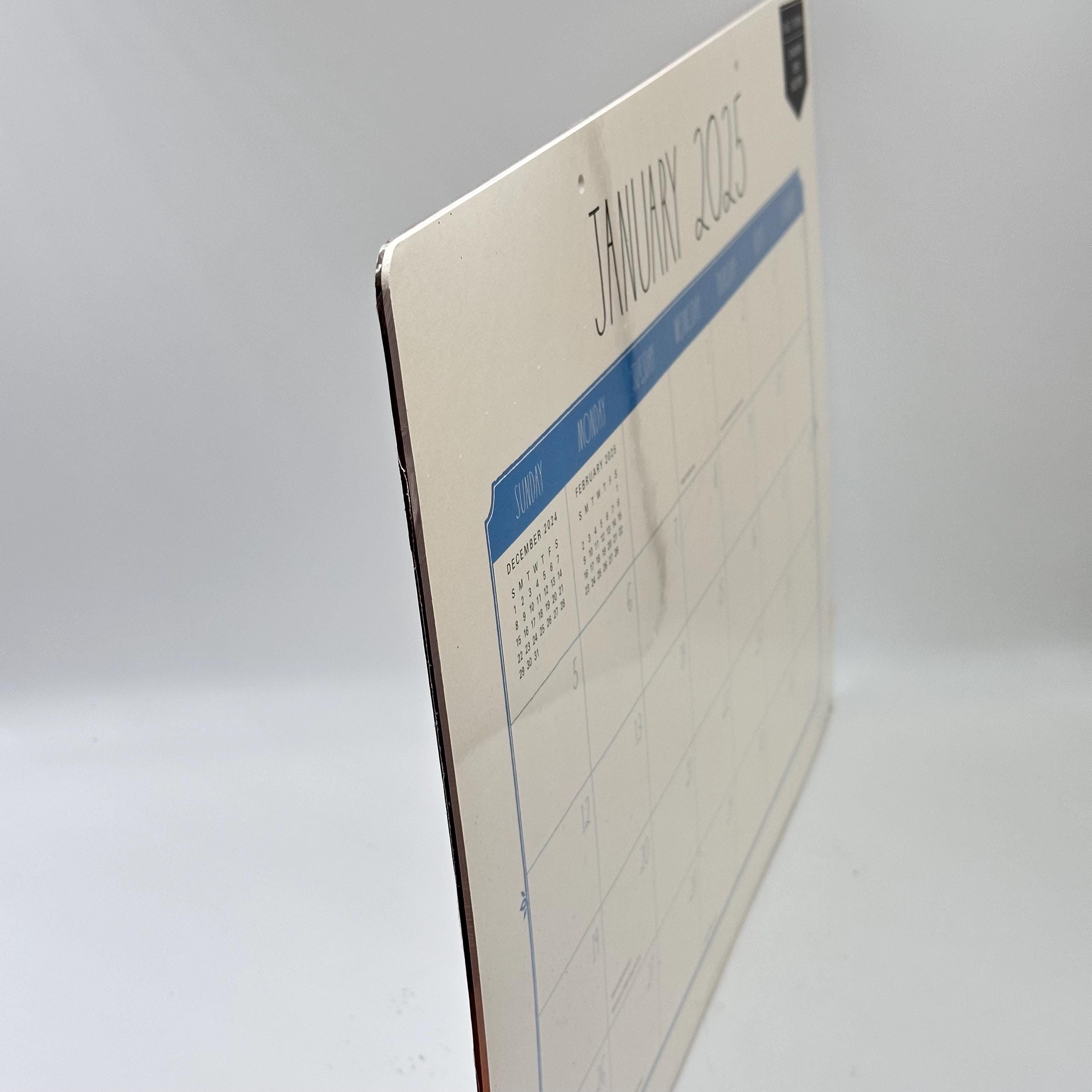 Rae Dunn 2025 Desk Blotter Desk Pad Calendar 12-month Planner multi ...