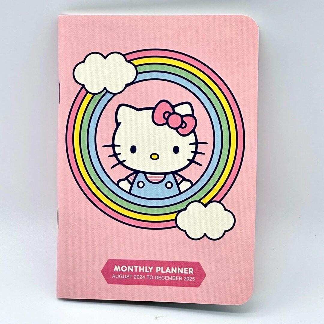 Hello Kitty 2024-2025 Monthly Planner Mini Pocket Size 17-month - Etsy