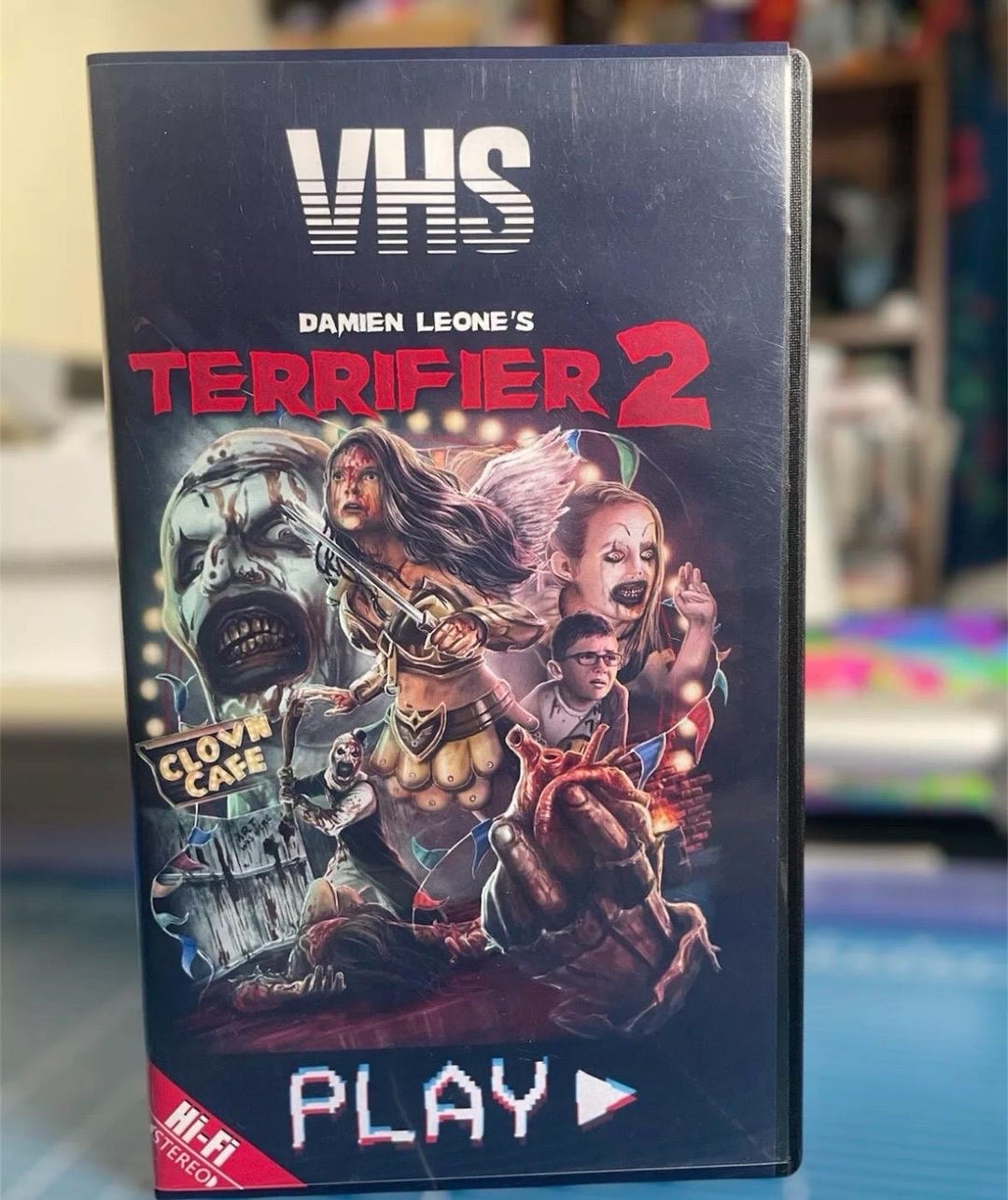Terrifier 2 VHS Movie Art the Clown. - Etsy