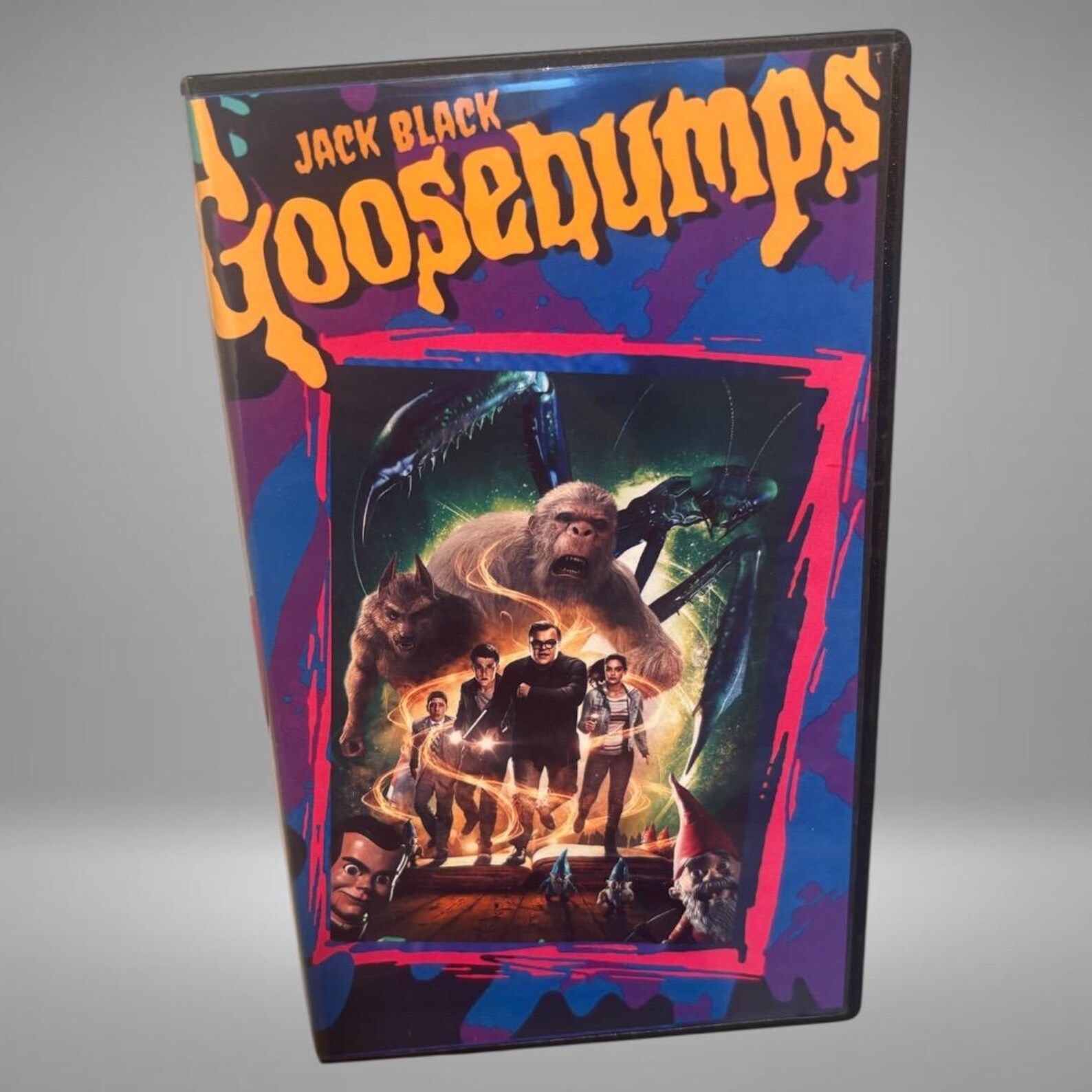 RL Stine Goosebumps the Movie VHS Custom Artwork Jack Black Movie. Fear ...