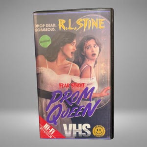 RL Stine Fear Street Prom Queen VHS Custom Artwork Goosebumps Movie. - Etsy