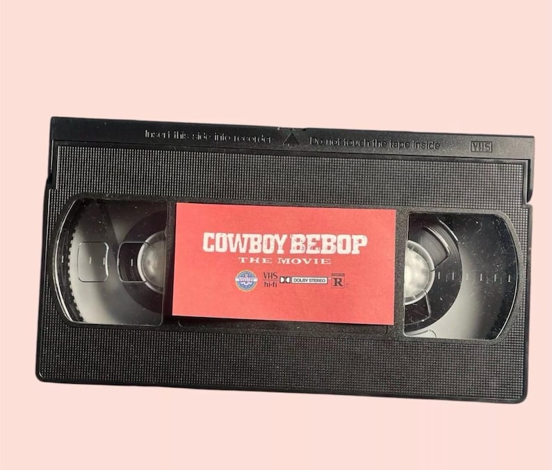 Toonami Cartoon Network Cowboy Bebop VHS CUSTOM Artwork - Etsy