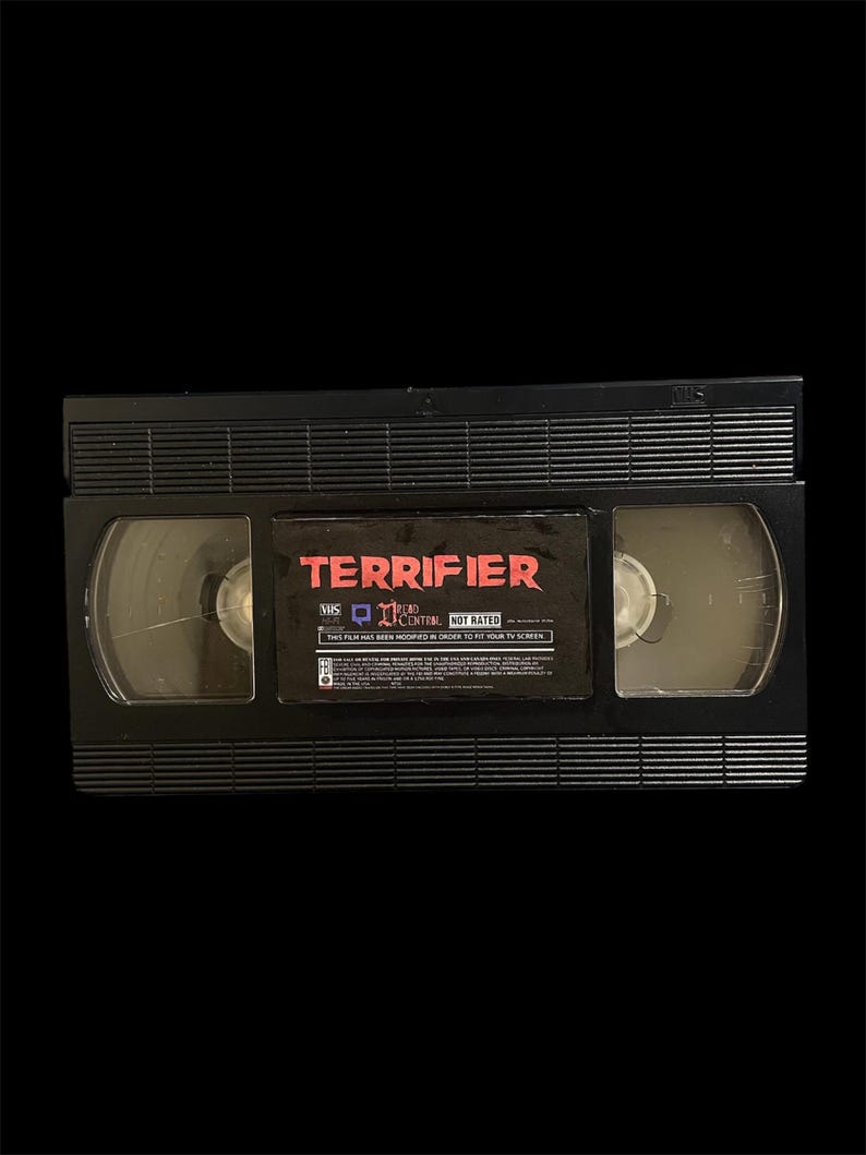 Terrifier 1 VHS Horror Movie CUSTOM ARTWORK. Art the Clown - Etsy