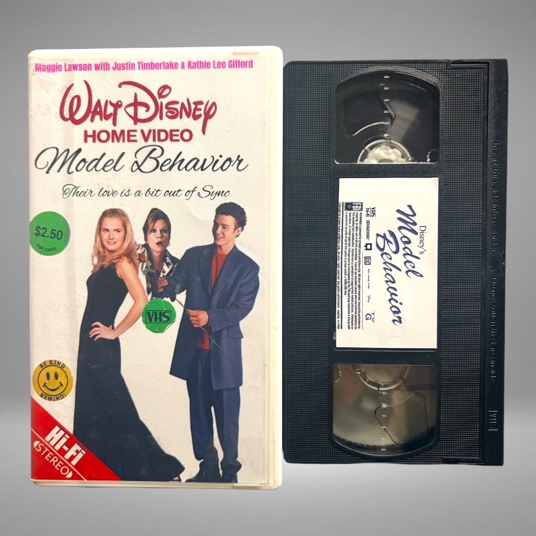 Model Behavior VHS CUSTOM ARTWORK Justin Timberlake - Etsy