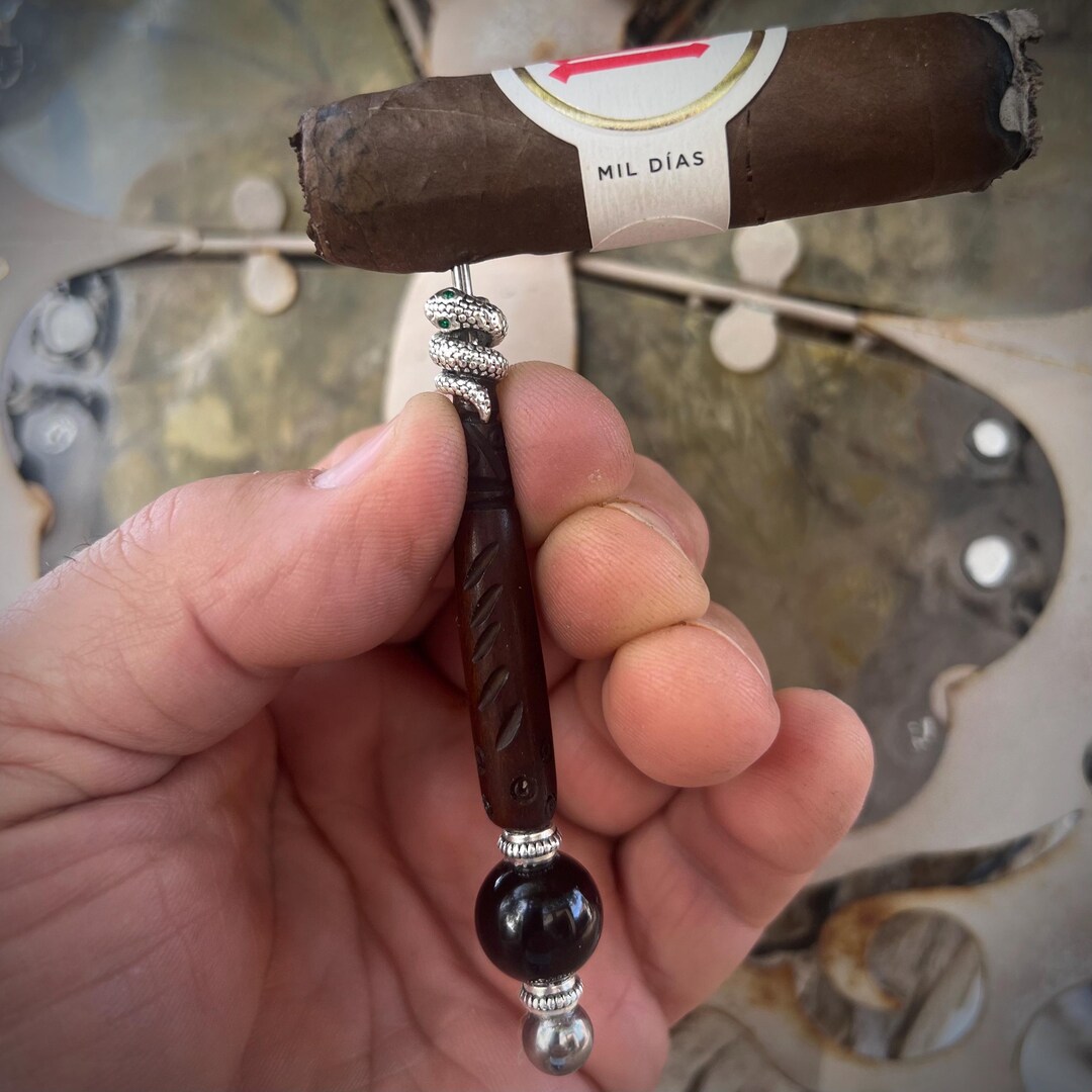Cigar Nubber Holder Year of the Snake Cigar Pick a Unique Gift for Him ...
