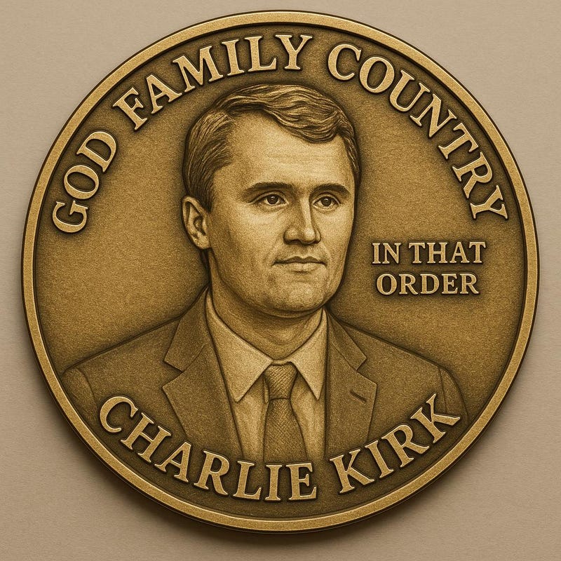 Charlie Kirk Coins - Etsy