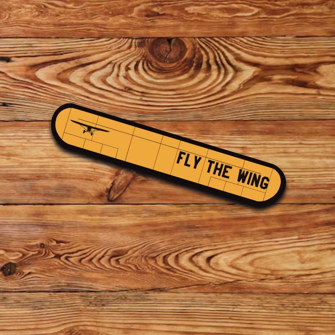 Fly the Wing Sticker Aviation Sticker Aviation Gift Pilot Gift Aviation ...