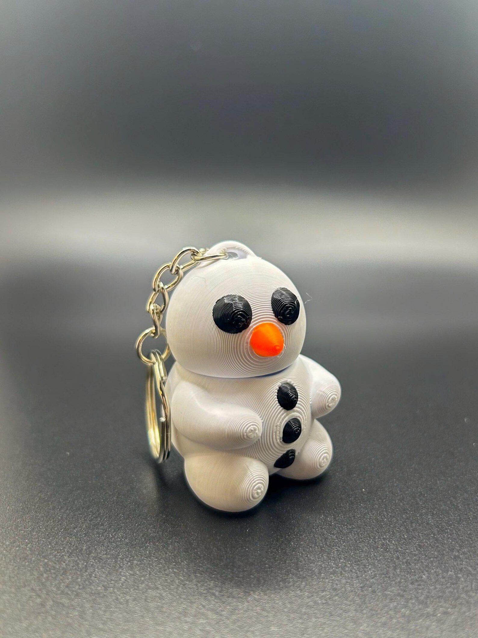 Small Flexible Snowman Keychain - Etsy