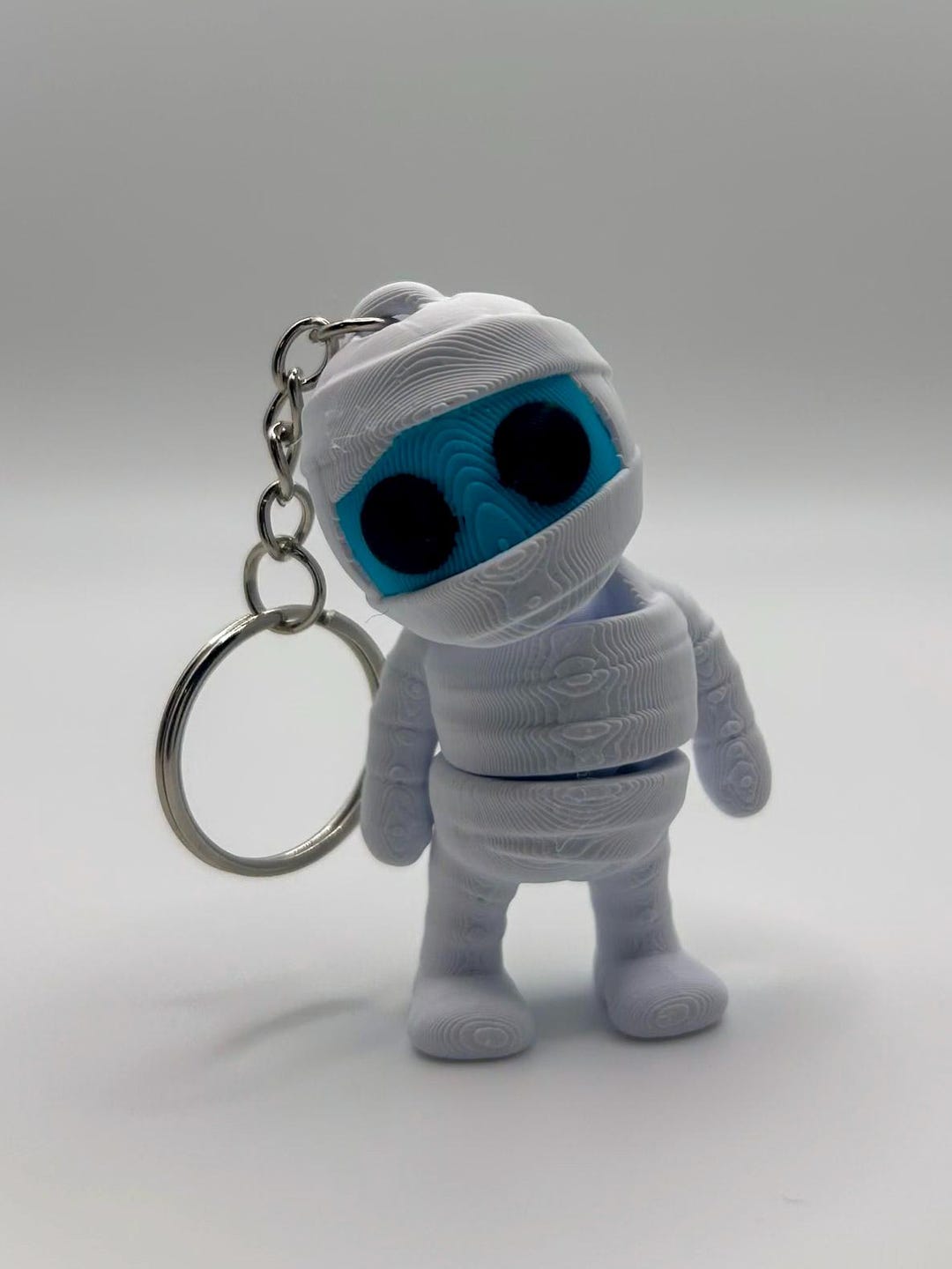 Small Flexible Mummy Keychain - Etsy