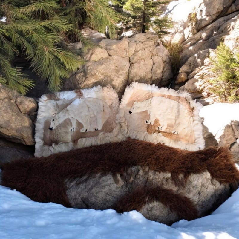 Real Bear Skin Rug - Etsy