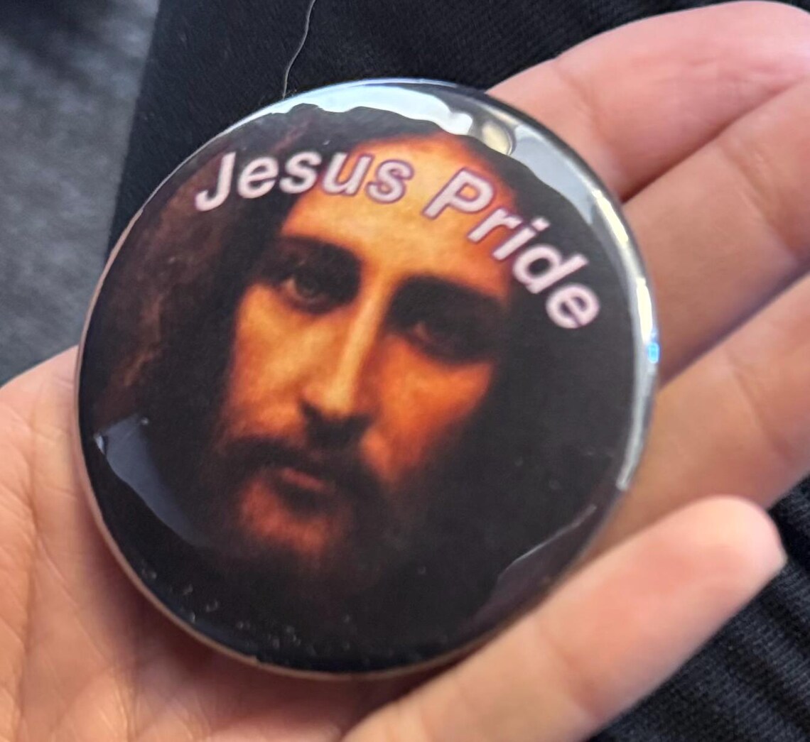 Jesus Pride Pin - Etsy