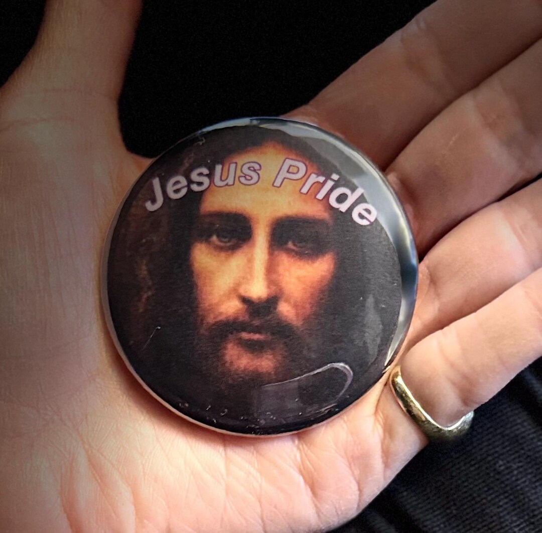 Jesus Pride Pin - Etsy