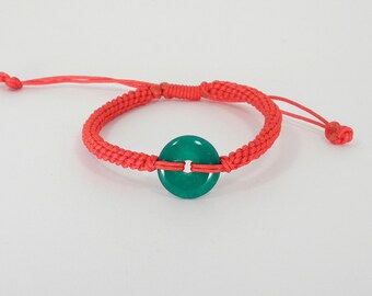 Red Jade Bracelet | Etsy