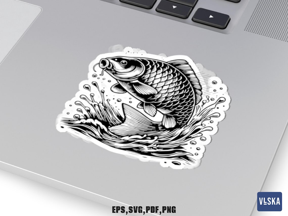 Carp Fishing Vector SVG Bundle | Carp Fishing SVG | Fishing SVG ...