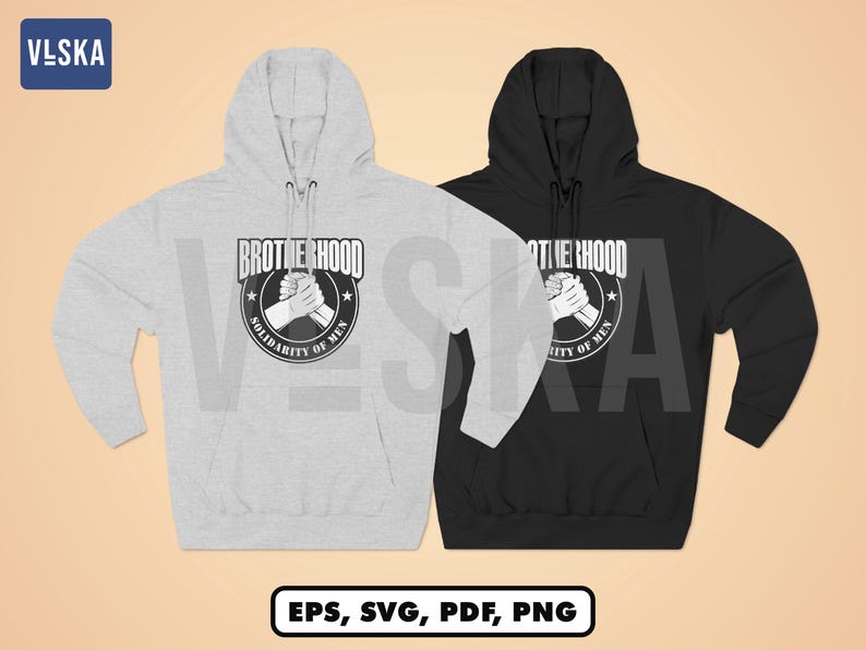 Brotherhood Badge SVG for Print, Funny Brother Shirt Png, Brotherhood ...