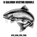 Salmon Vector SVG Bundle | Salmon Fishing Svg | Trout Svg | Salmon Svg ...