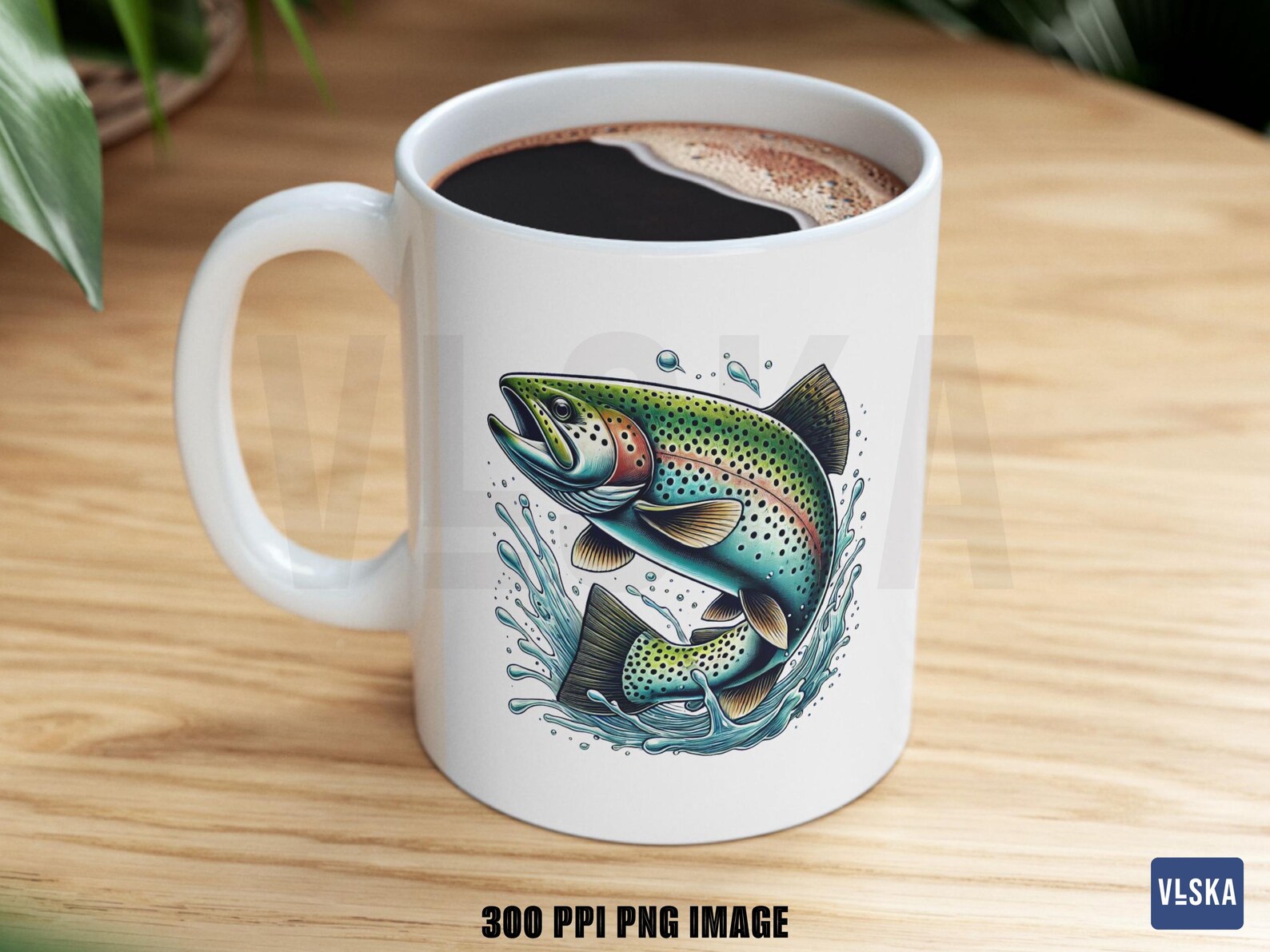 10 Trout Fish PNG Clipart Bundle | 300 DPI Fishing Graphics for T ...