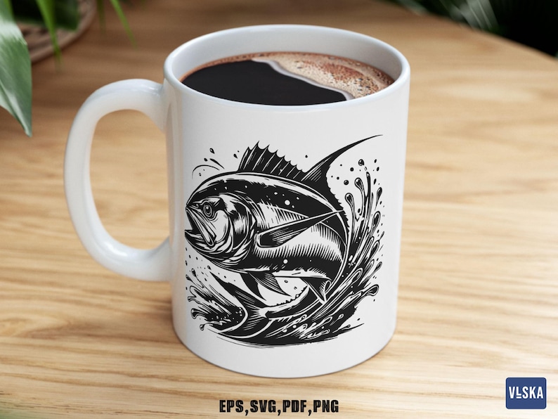 Saltwater Fish SVG Clipart Bundle for Fishing | 81 Sea Fish Designs for ...