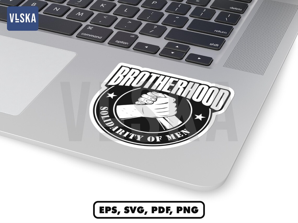 Brotherhood Badge SVG for Print, Funny Brother Shirt Png, Brotherhood ...