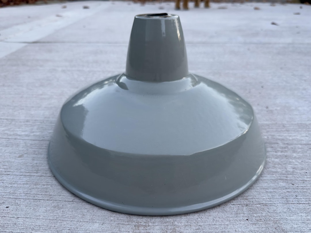 Original Vintage Enamel Lamp Shade Circa 1960s - Etsy