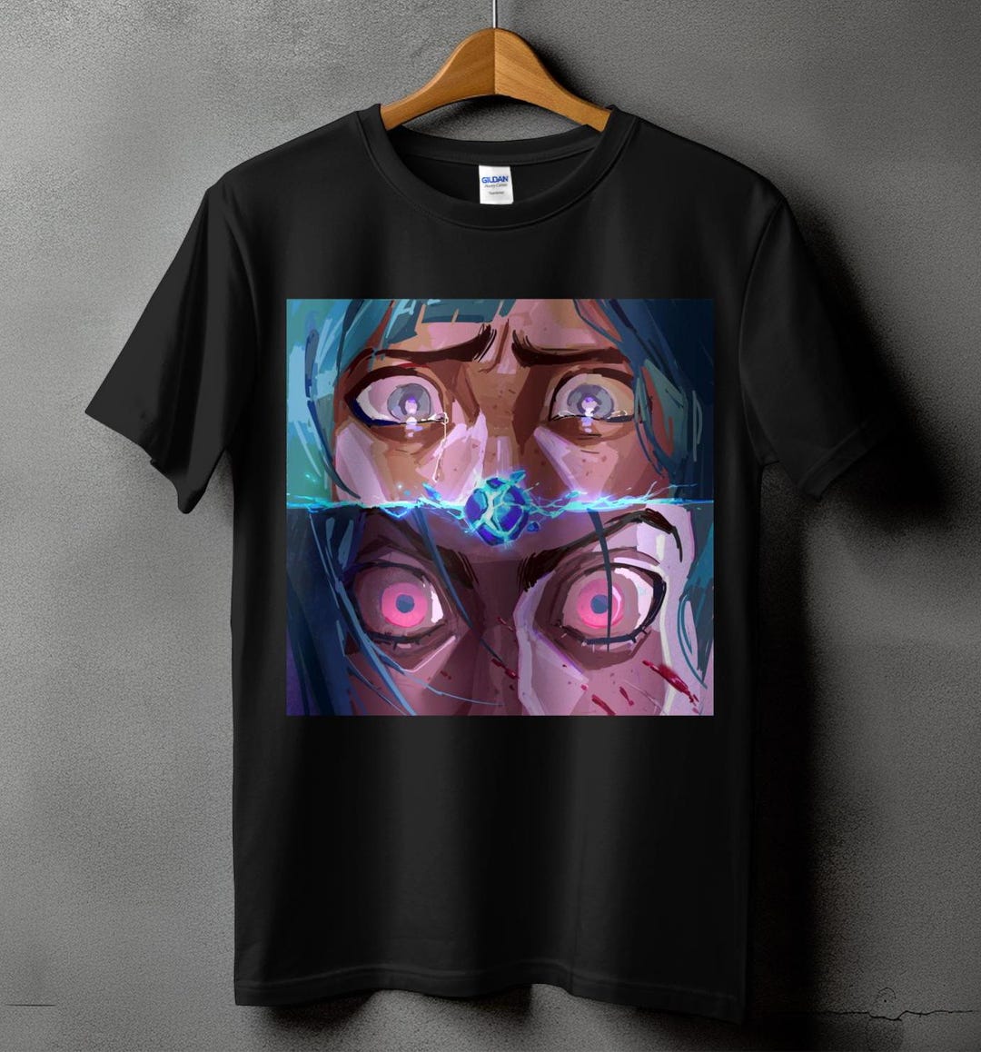 Jinx Shirt, Jinx Unisex Shirt, Arcane Shirt Anime Lovers, Anime Graphic ...