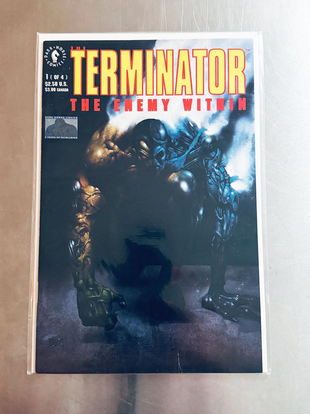 The Terminator Issue 1 - the Enemy Within, Dark Horse Comics, Sci Fi ...