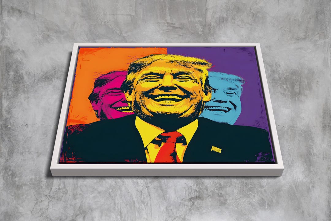 Donald Trump Pop Art Graffiti – Banksy-style Political Street Art ...
