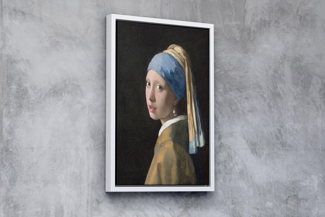 Girl With a Pearl Earring (1665) by Johannes Vermeer - Timeless Classic ...