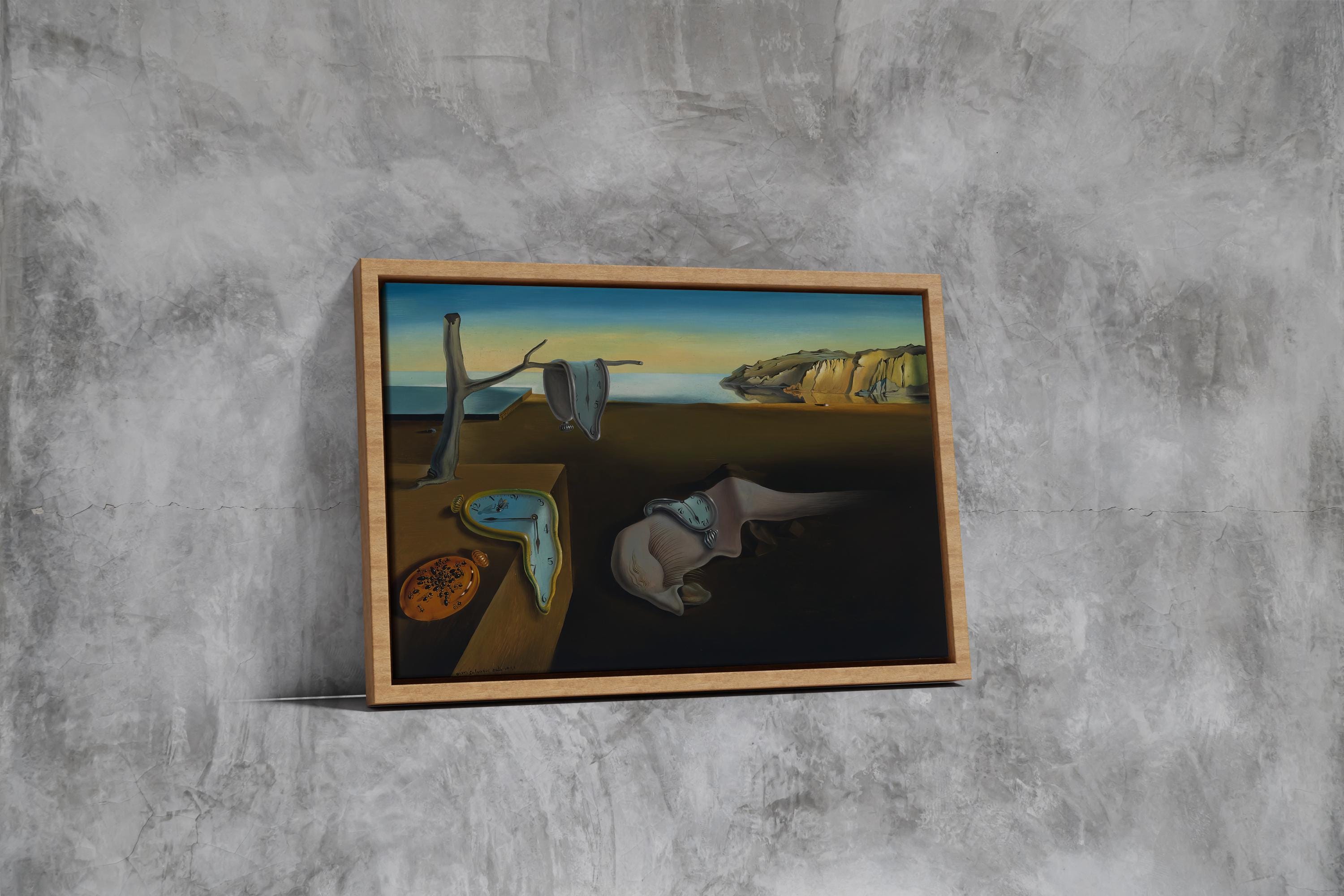 The Persistence of Memory by Salvador Dalí, Iconic Surrealist Canvas ...