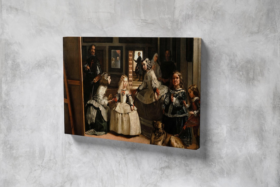 Las Meninas 1656 by Diego Velazquez Classic Art Reproduction Premium ...