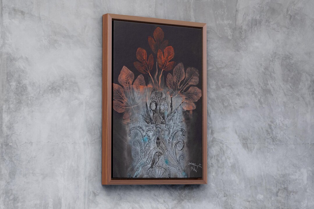 The Fig Mother by Leonora Carrington , Surreal Feminine Canvas Wall Art ...