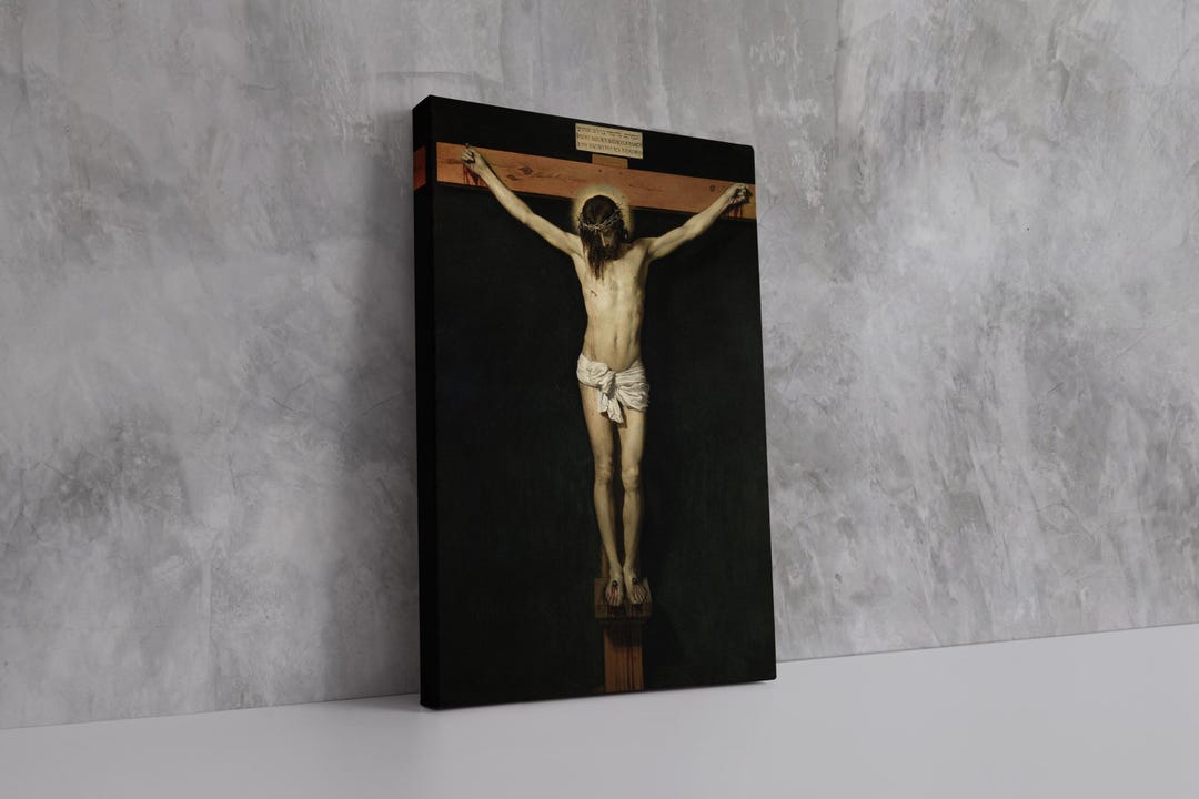 Christ Crucified by Diego Velazquez | Premium Canvas Wall Art ...