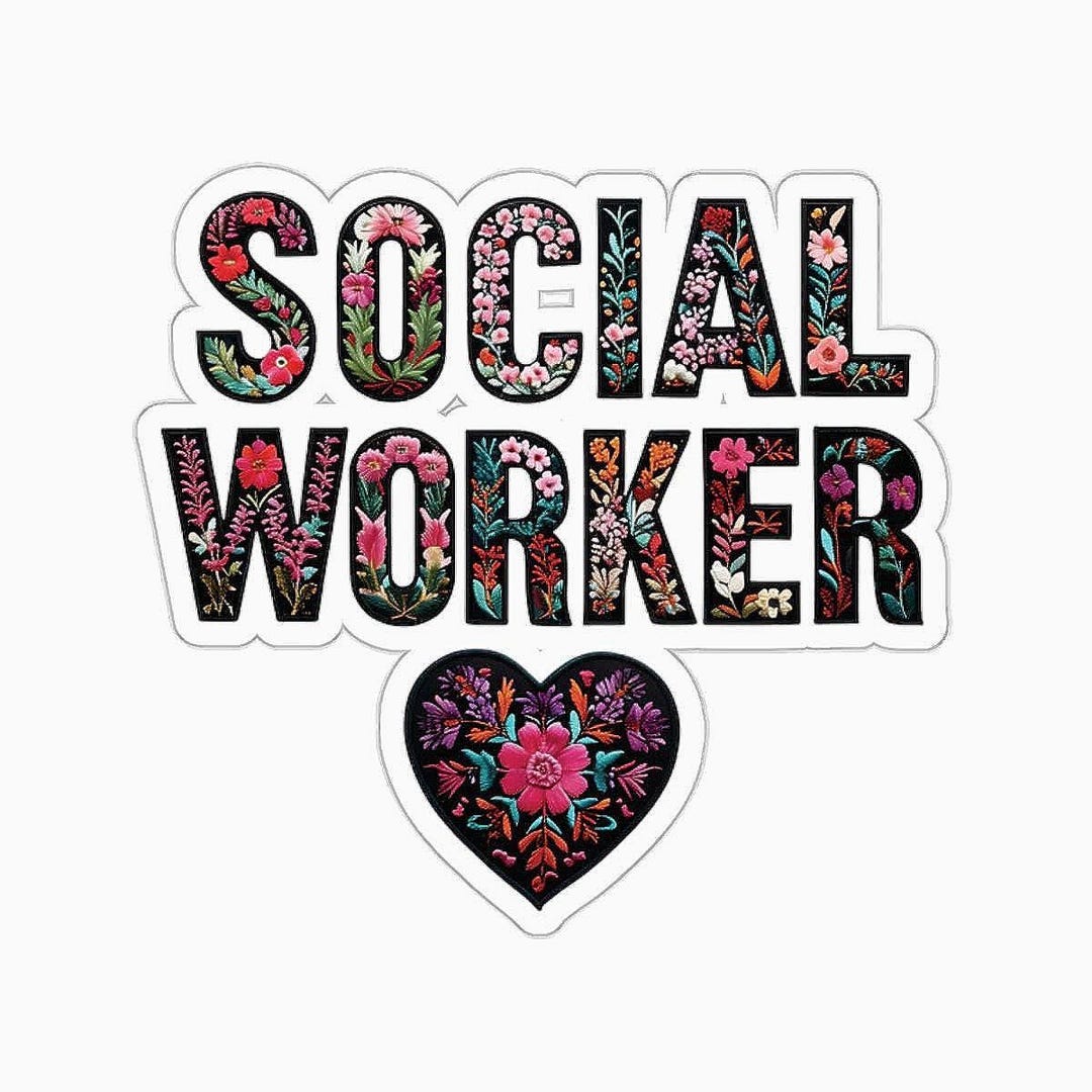 Latinx Inspired Social Work Sticker - Etsy