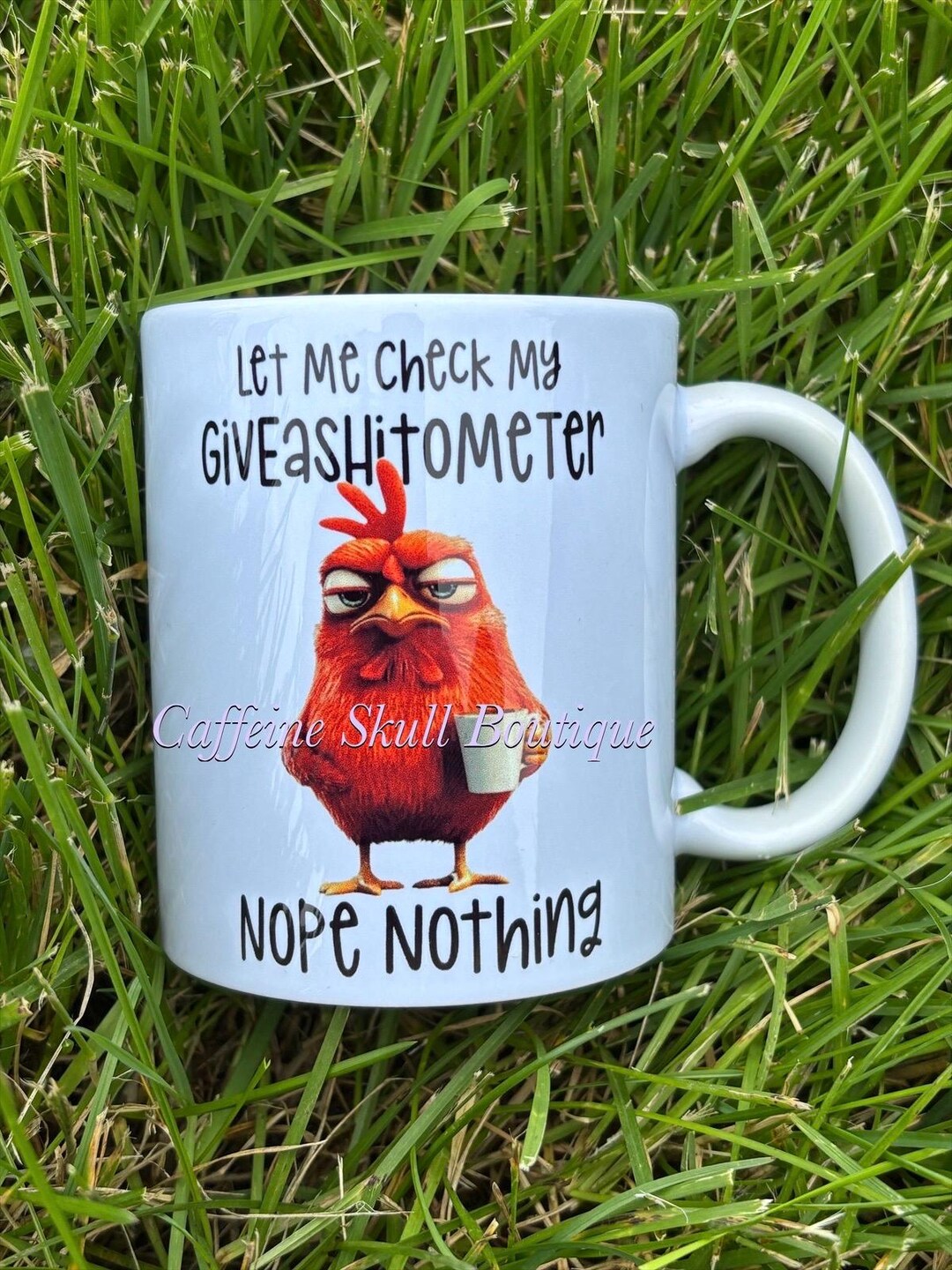 Let Me Check My Give a Shit O Meter Mug, Funny Don’t Give a Shit Must ...
