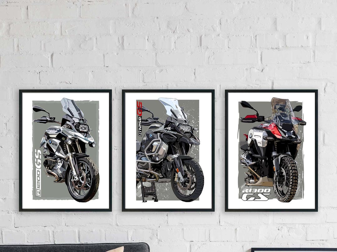 BMW GS Models - R1200GS, R1250GS and R1300GS for DOWNLOAD. Set of 3 ...