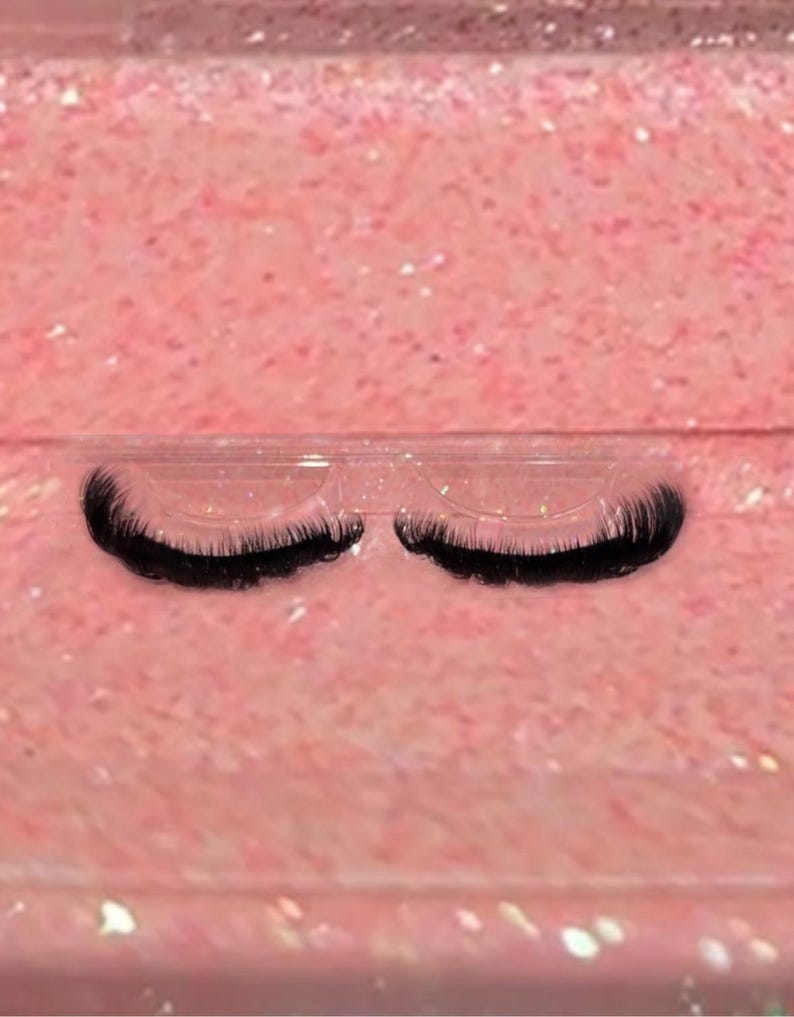 STRIP LASH Wispy Volume | Eyelash Extensions | Cat Eye Style Lashes - Etsy
