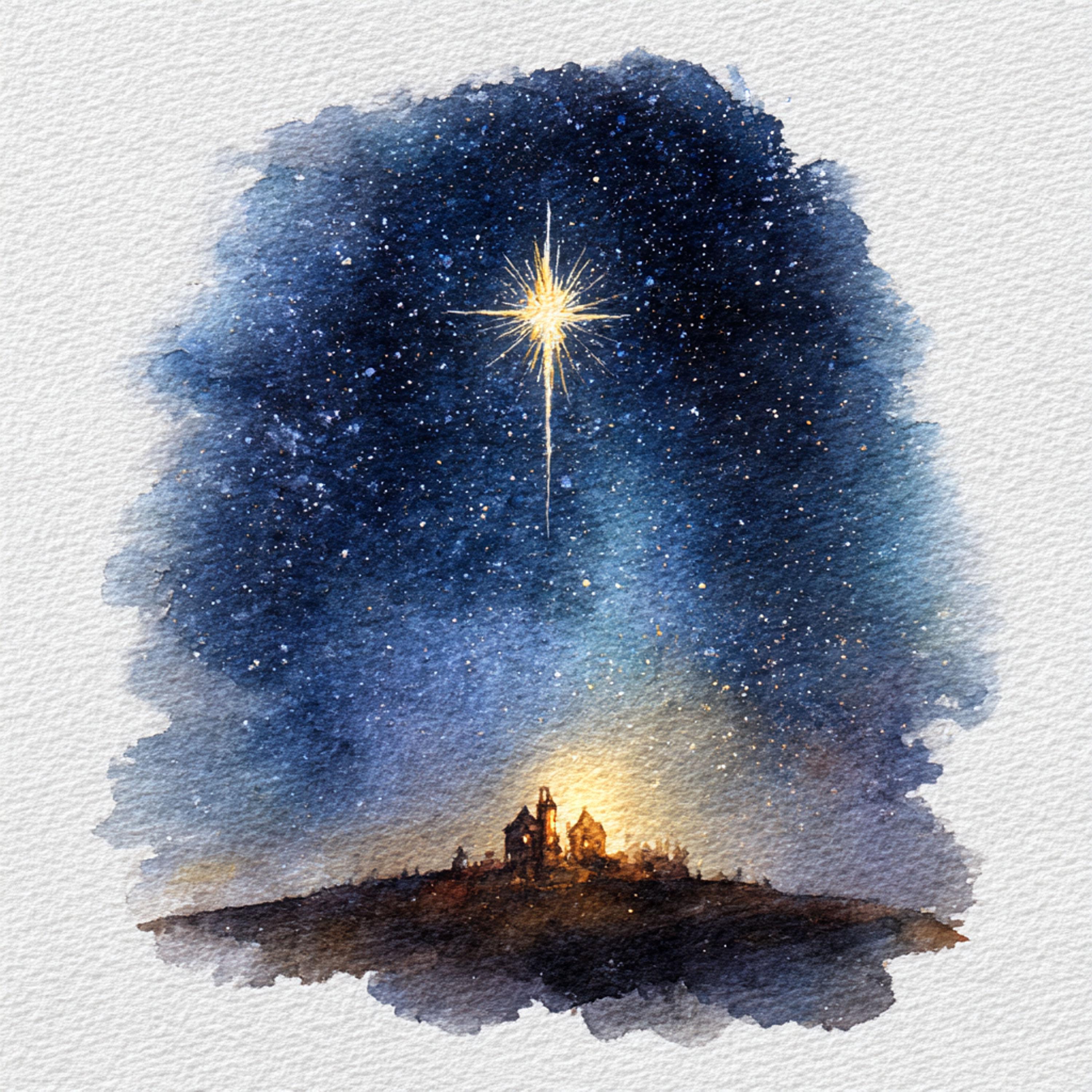 12 Printable Bethlehem Star, Christmas Religious, Bethlehem Star Night ...