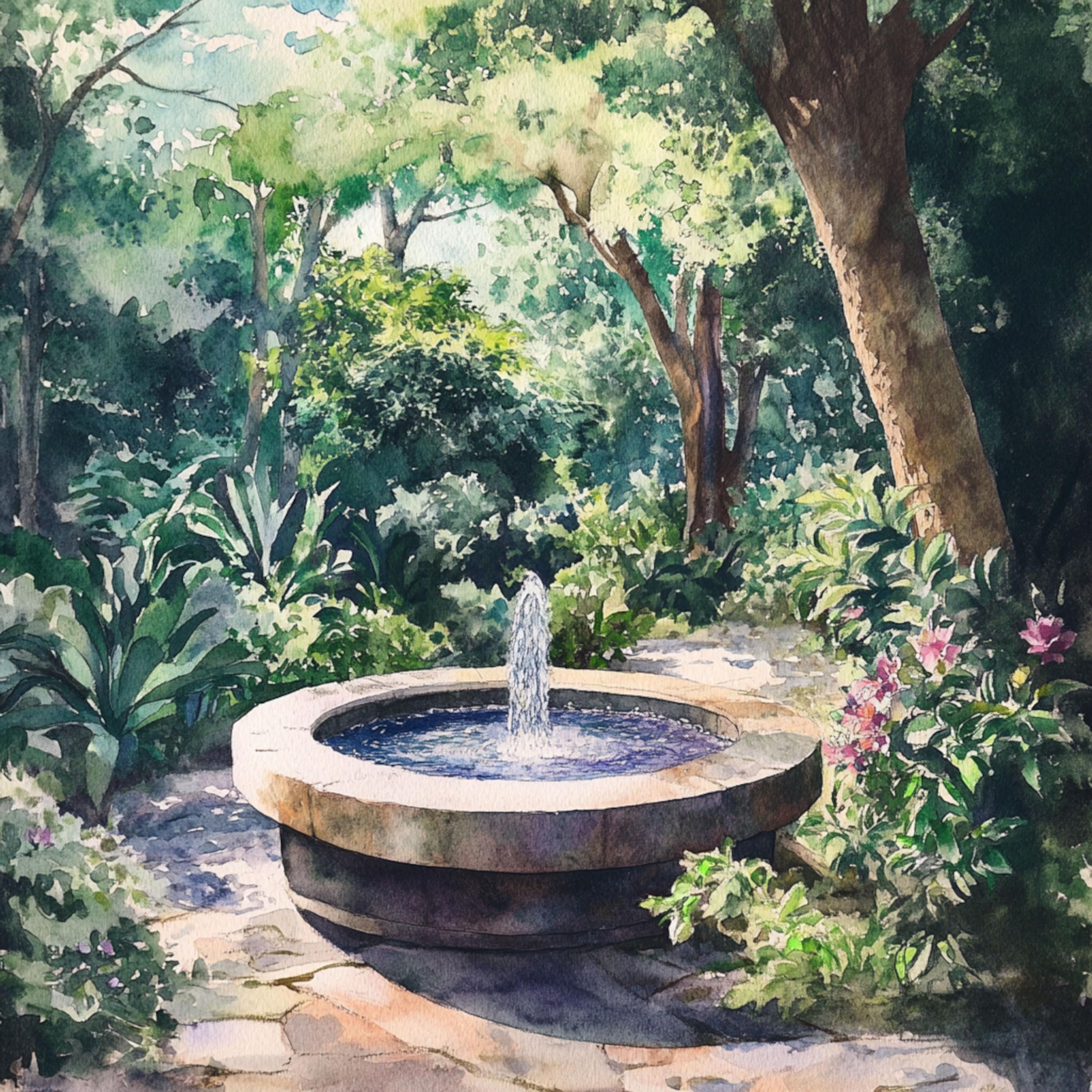 Printable Garden Art, Watercolor Art, English Garden Print, Clip Art ...